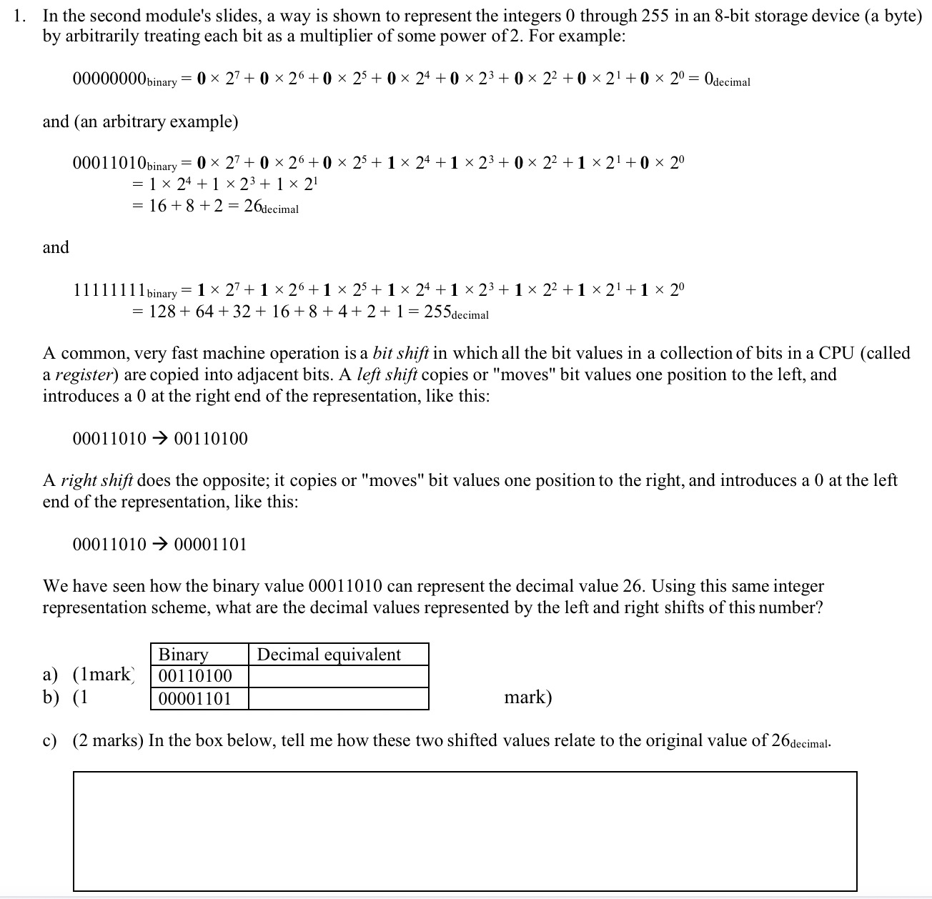 Solved In the second module's slides, a way is shown to | Chegg.com