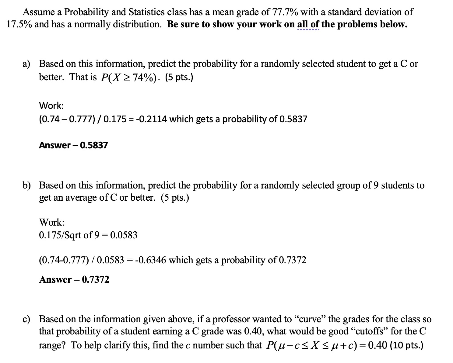 Solved I am really confused about part C, could you please | Chegg.com