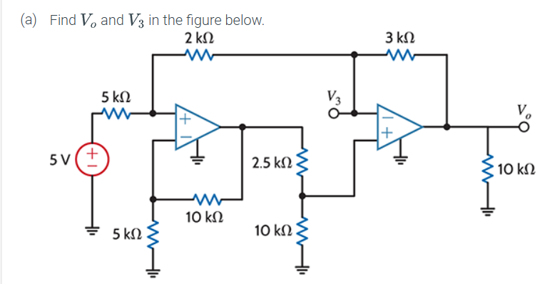 Solved by an EXPERT (a) Find V_(o) and V_(3) in the figure below ... Solved by an EXPERT (a) Find V_(o) and V_(3) in the figure below ...