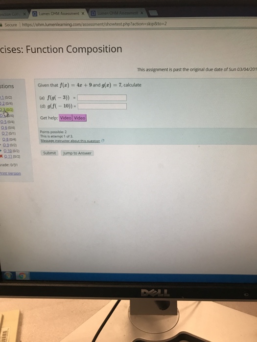 Solved Lumen OHM A ehttps//ohm.lumenlearning.com/assessment | Chegg.com