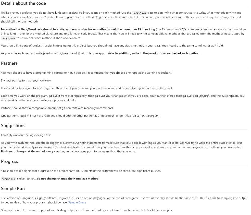 Solved I need help with my Java Programming Project. I have | Chegg.com
