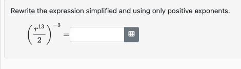 Solved Rewrite the expression simplified and using only | Chegg.com