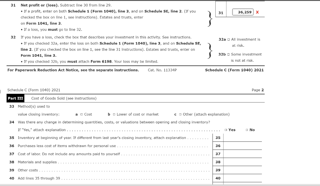 iricorte slaturnent fur the Year shens the | Chegg.com