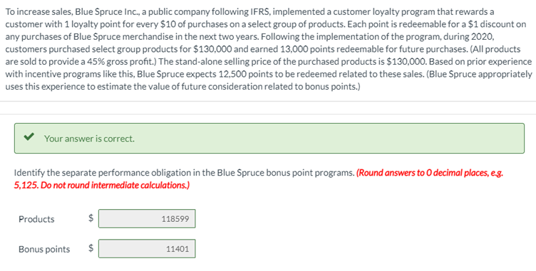 Solved To increase sales, Blue Spruce Inc., a public company | Chegg.com