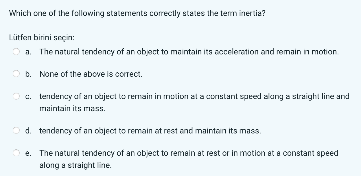 Solved Which one of the following statements correctly | Chegg.com