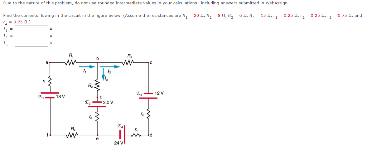 Solved Due to the nature of this problem, do not use rounded | Chegg.com