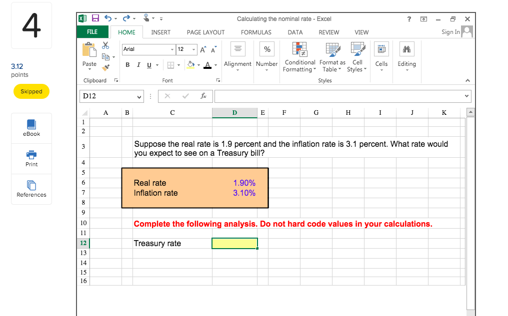 Solved X 5 ? X . HOME Calculating yield to maturity - Excel | Chegg.com