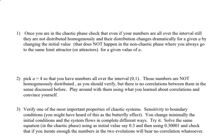 Solved The logistic map is xn+1=axn(1−xn) It appears in a | Chegg.com
