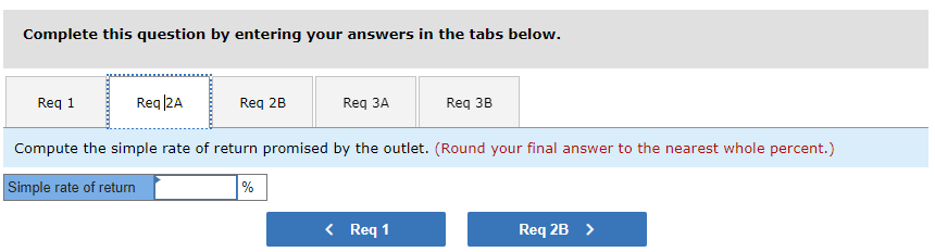 Solved Problem 12-19 (Static) Simple Rate of Return; Payback | Chegg.com