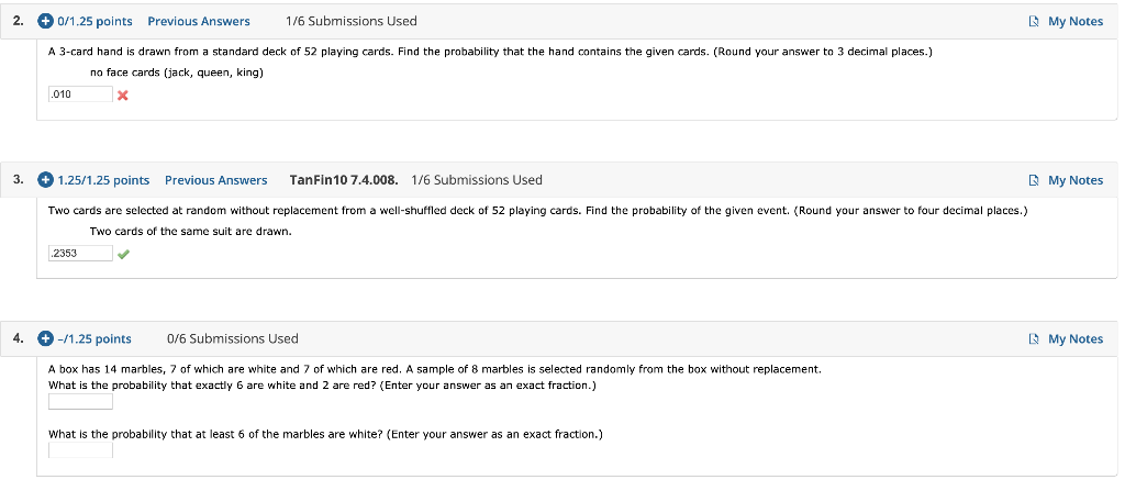 Solved 2. 0/1.25 points Previous Answers 1/6 Submissions | Chegg.com
