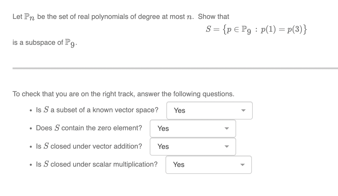 Solved Let Pn be the set of real polynomials of degree at | Chegg.com