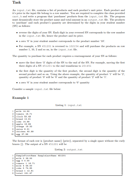 Solved #include #include #include | Chegg.com