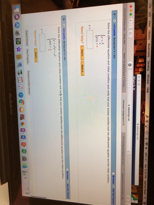 Solved 9.1.043 Solve the both the Need Help? | Chegg.com
