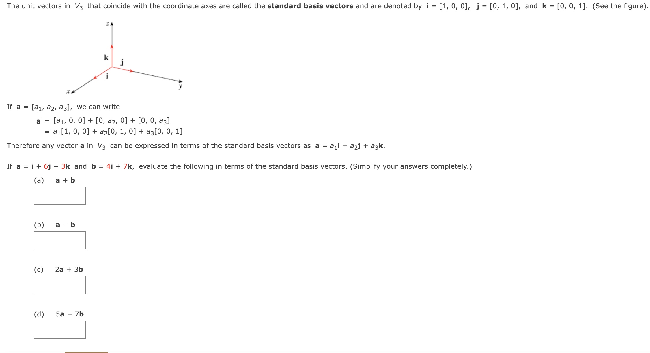 Solved The unit vectors in V3 that coincide with the | Chegg.com