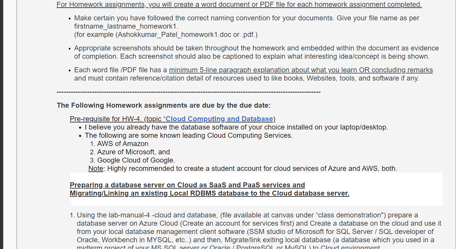 Solved - Make certain you have followed the correct naming | Chegg.com