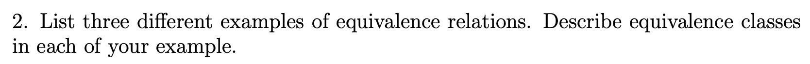 Solved You must show your work for each question. | Chegg.com