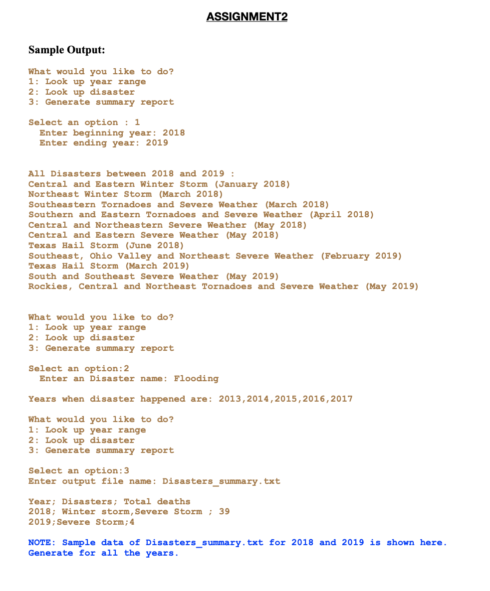 Solved ASSIGNMENT2 Assignment Specifications 50 points The | Chegg.com