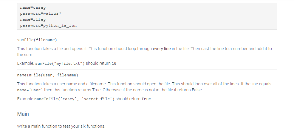 Solved 8.9 L8 - Lab File handling in Python File handling | Chegg.com