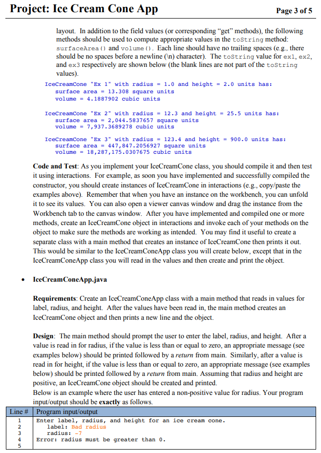Solved Please help me create these two Java programs. I do | Chegg.com