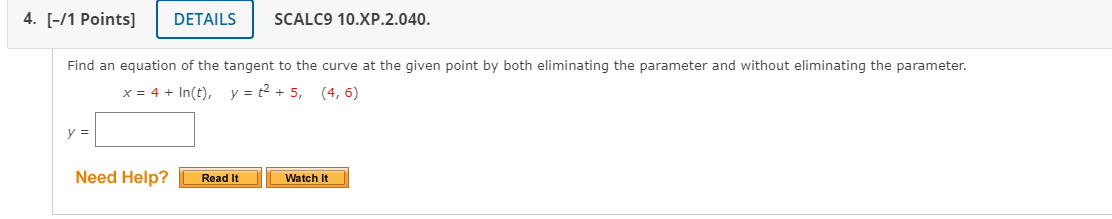 Solved 4. [-/1 Points] DETAILS SCALC9 10.XP.2.040. Find an | Chegg.com