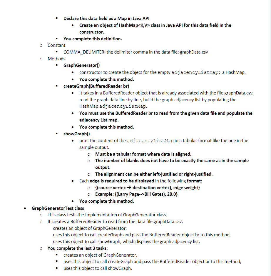 Solved You are to complete the application that reads the | Chegg.com