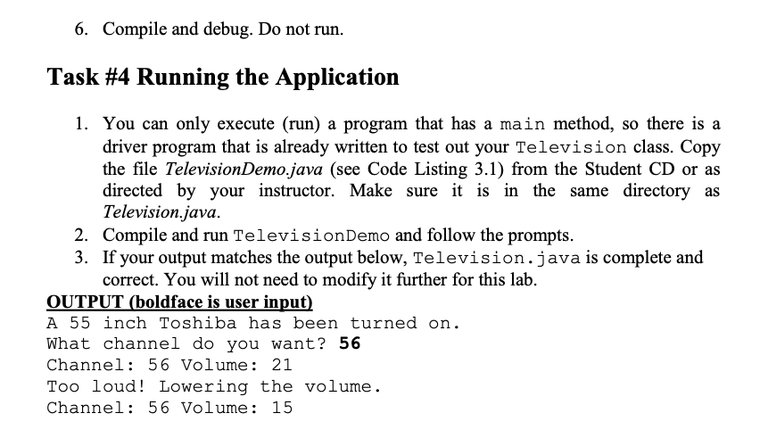 Solved 1. Define accessor methods called getVolume, | Chegg.com