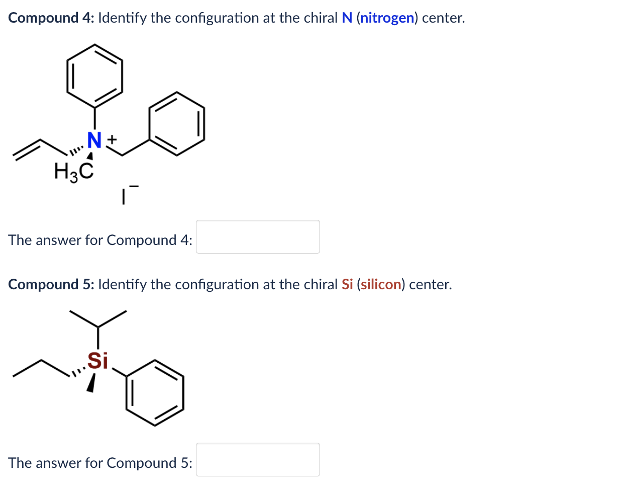 Solved Using the priority rule, identify the configuration | Chegg.com