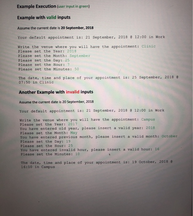 Solved Q1) Class Time A software engineer asks you to write | Chegg.com