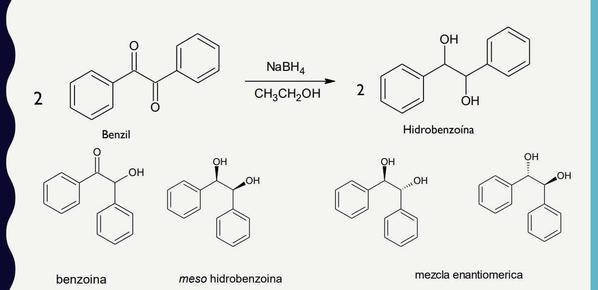 Solved Case study: BENZYL REDUCTION compound molar mass | Chegg.com