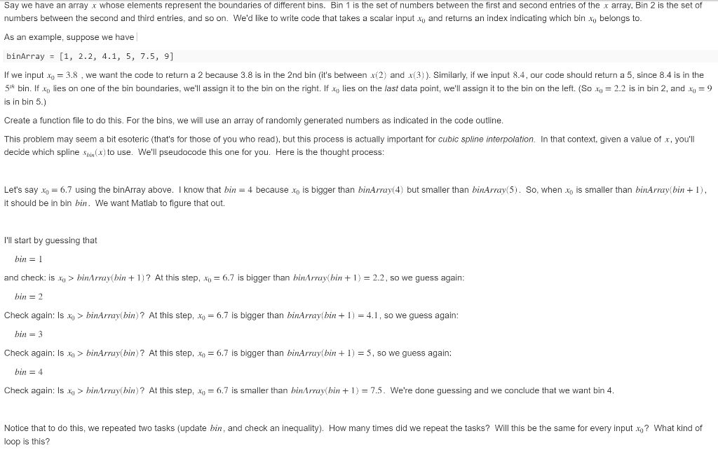 Solved Use MATLAB to code a function for the following (use | Chegg.com