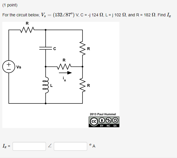 For the circuit below, | Chegg.com
