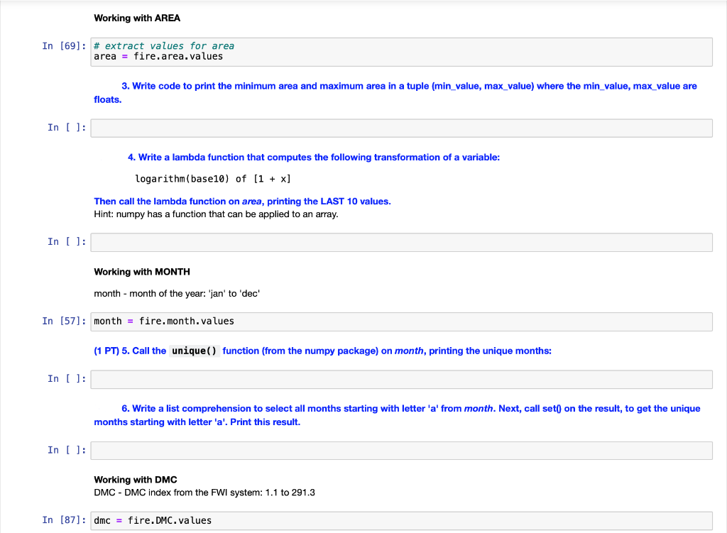 Please show the Python code in Jupyter Notebook to | Chegg.com