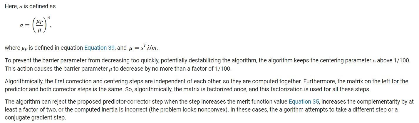 Solved In Matlab Implement An Interior Point Method Similar 