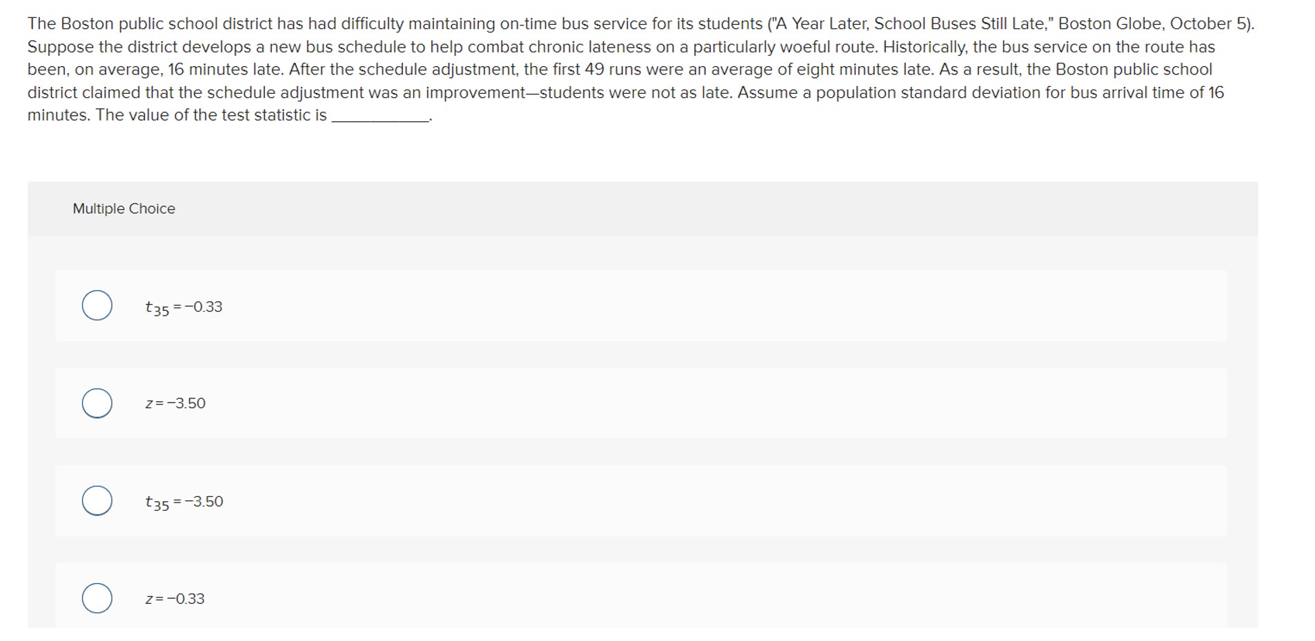 Solved The Boston public school district has had difficulty | Chegg.com