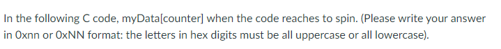 Solved In the following C code, find result1 when the code | Chegg.com
