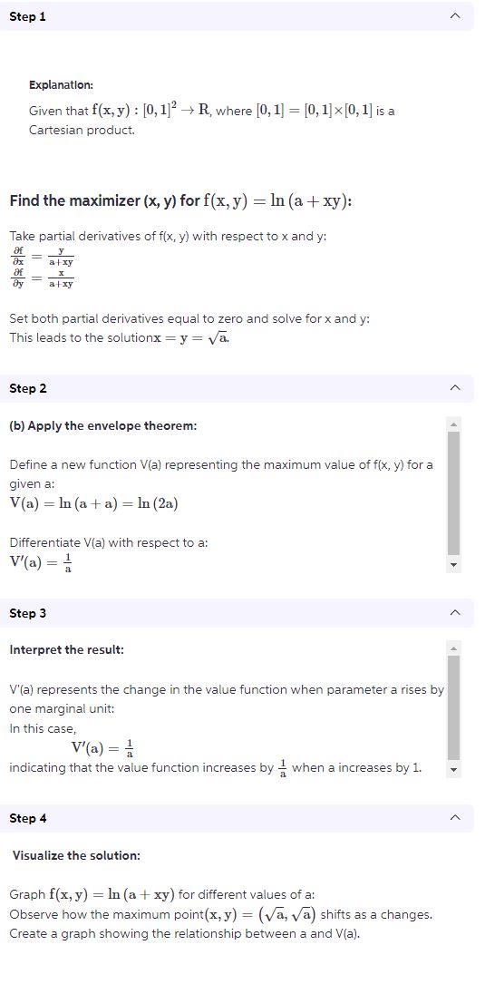 Solved How do ﻿i get the maximizer in ﻿point 4 ?? ﻿step 4 | Chegg.com