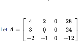 Solved Does the homogeneous system of linear equations Ax=0 | Chegg.com