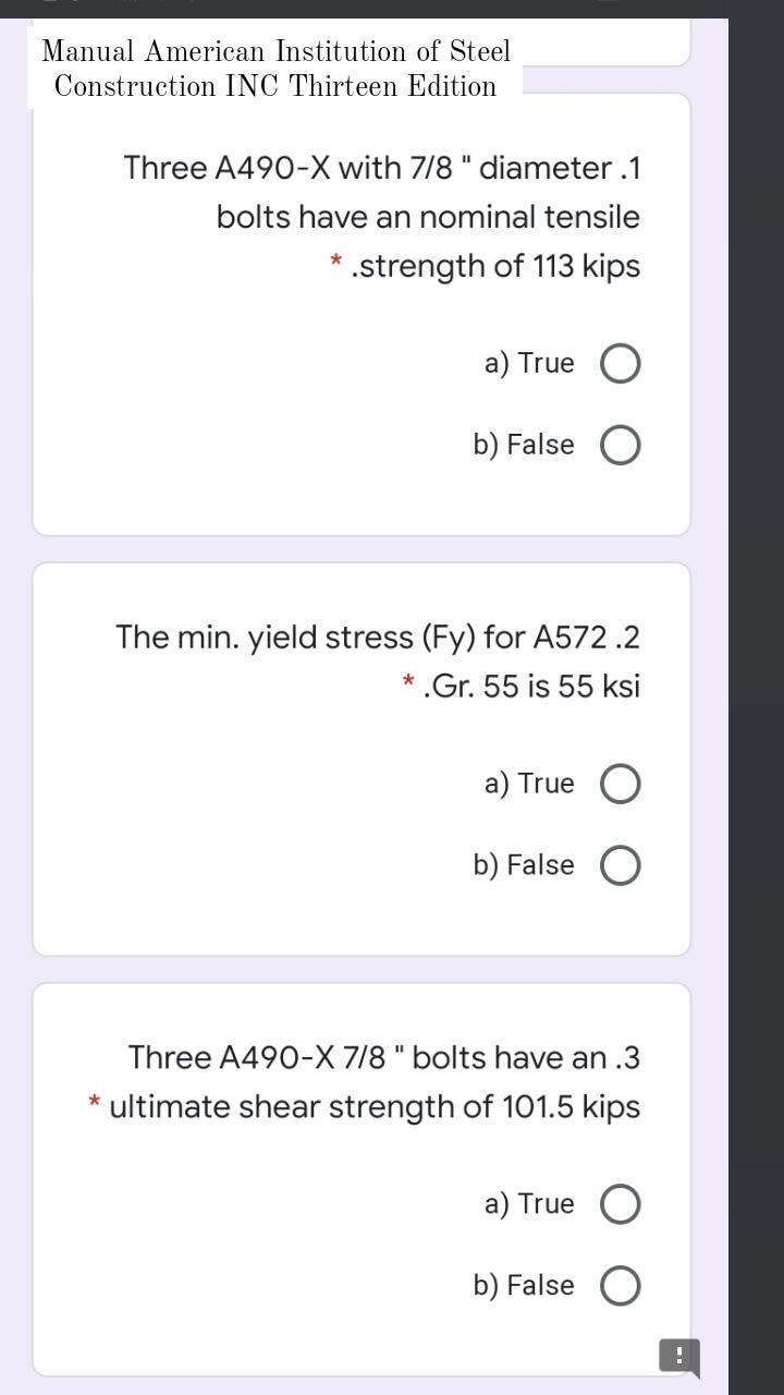Solved Manual American Institution of Steel Construction INC | Chegg.com
