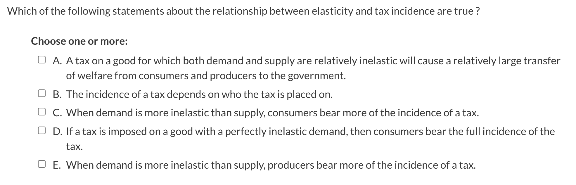 Which of the following statements about the | Chegg.com