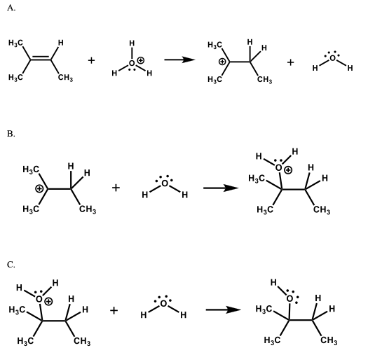 Solved Draw in the missing electron pushing arrows needed to | Chegg.com