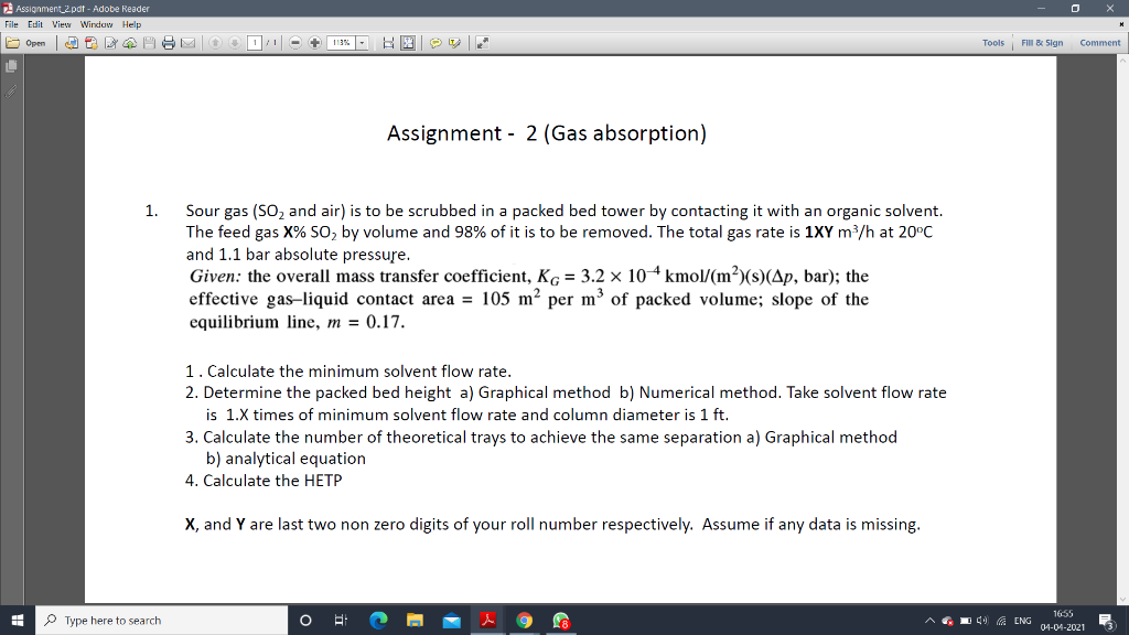 Solved Assignment_2.pdt - Adobe Reader File Edit View Window | Chegg.com