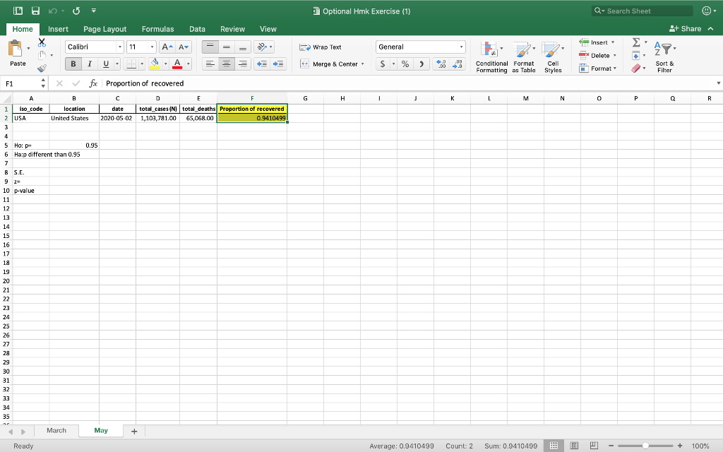 Solved Use the excel file to answer the following | Chegg.com