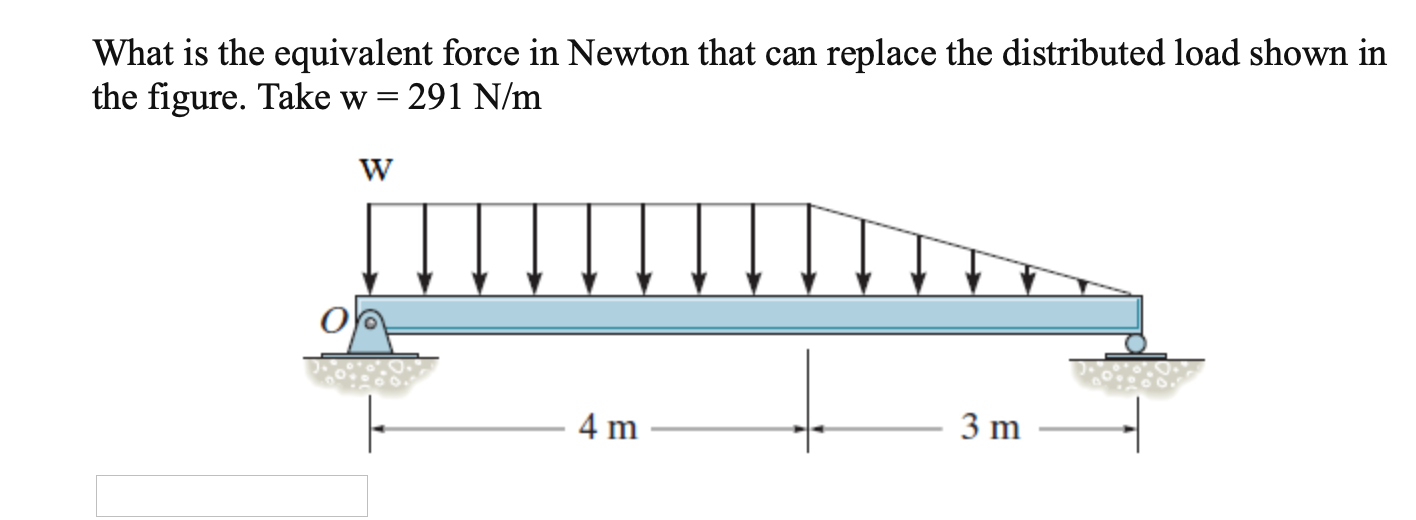 Solved What is the equivalent force in Newton that can | Chegg.com