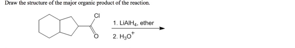 Solved Draw the structure of the major organic product(s) of | Chegg.com
