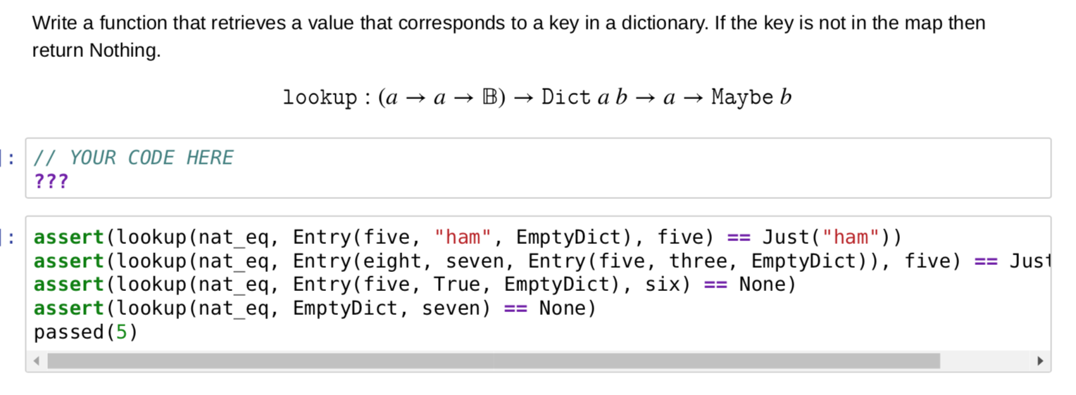Write a function that retrieves a value that | Chegg.com