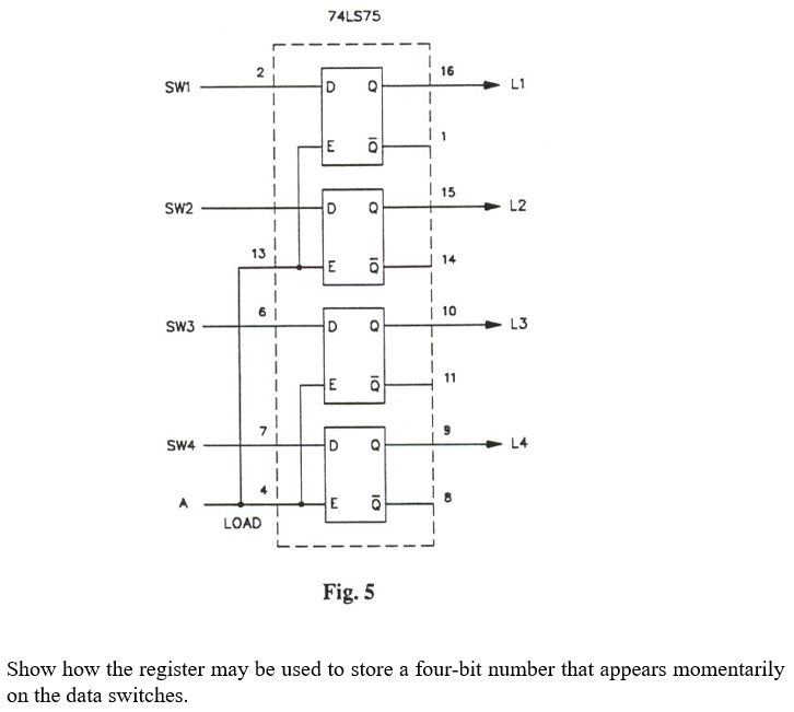 Solved Connect up the circuit shown in Fig 5. in Logisim. | Chegg.com