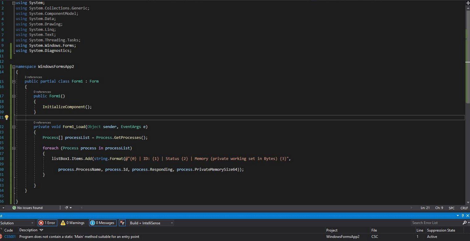 this is a c# program I'm having an issue with trying | Chegg.com