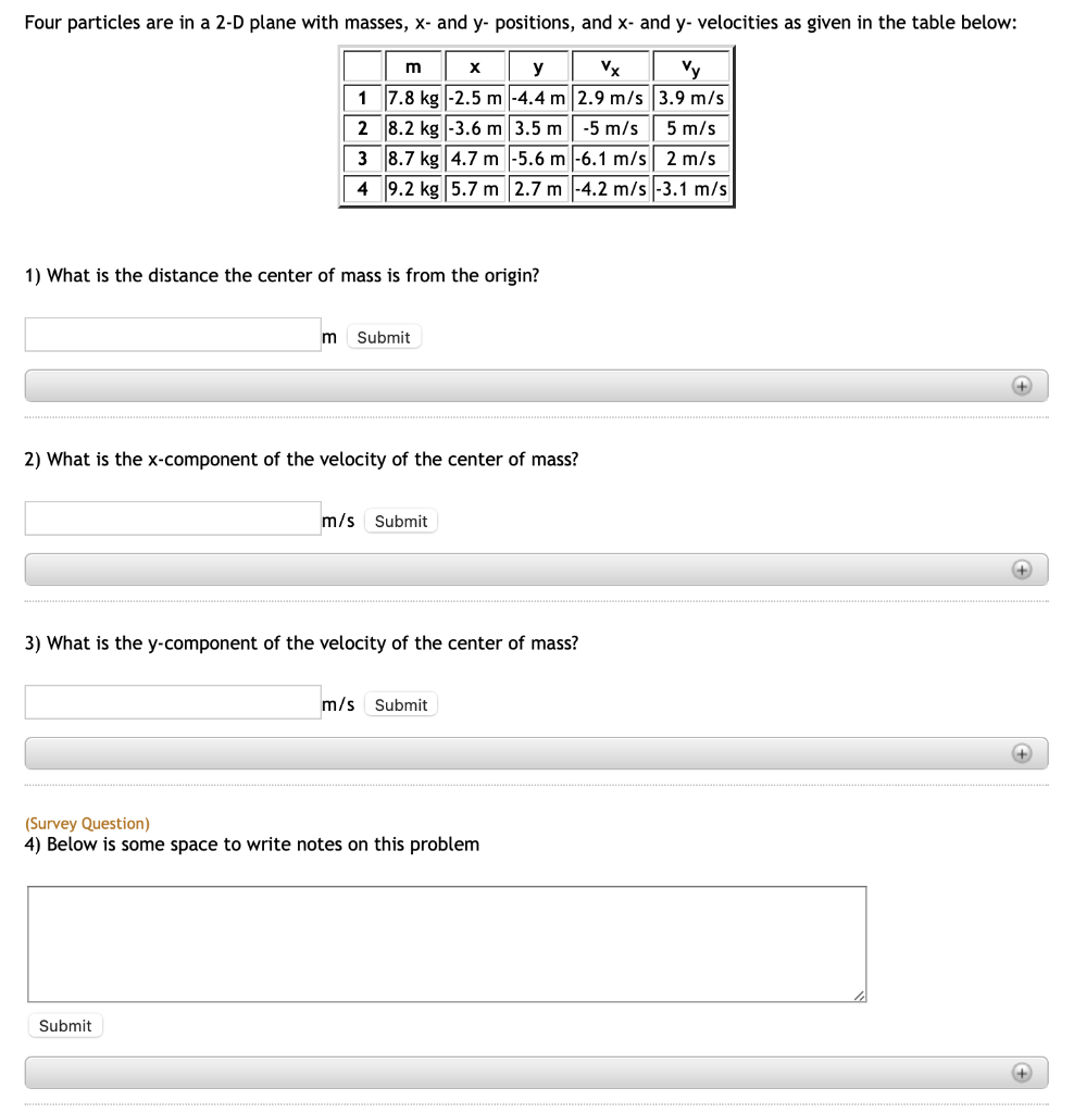 Solved 1) What is the distance the center of mass is from | Chegg.com