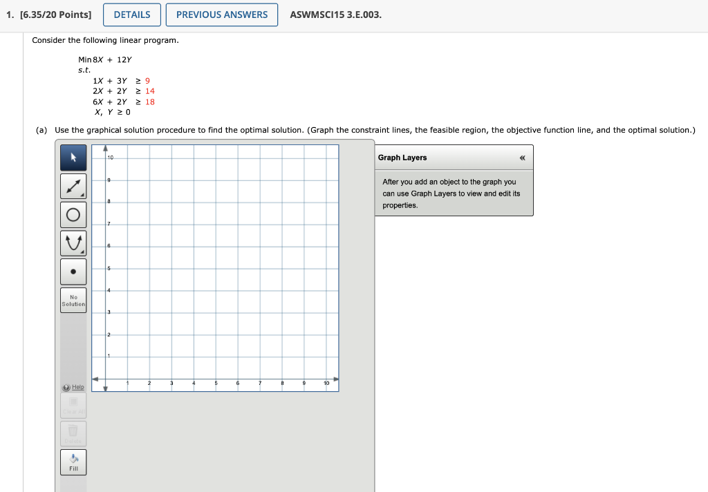 Solved 1. (6.35/20 Points] DETAILS PREVIOUS ANSWERS ASWMSCI | Chegg.com