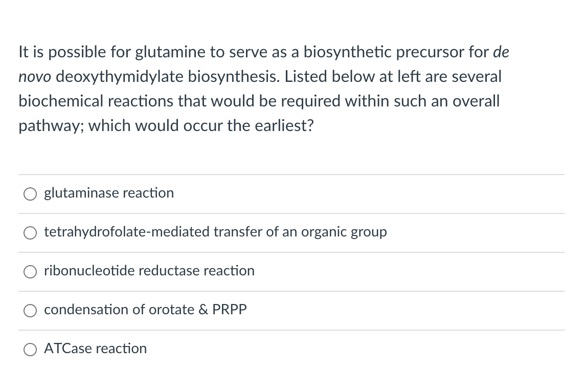 Solved It is possible for glutamine to serve as a | Chegg.com